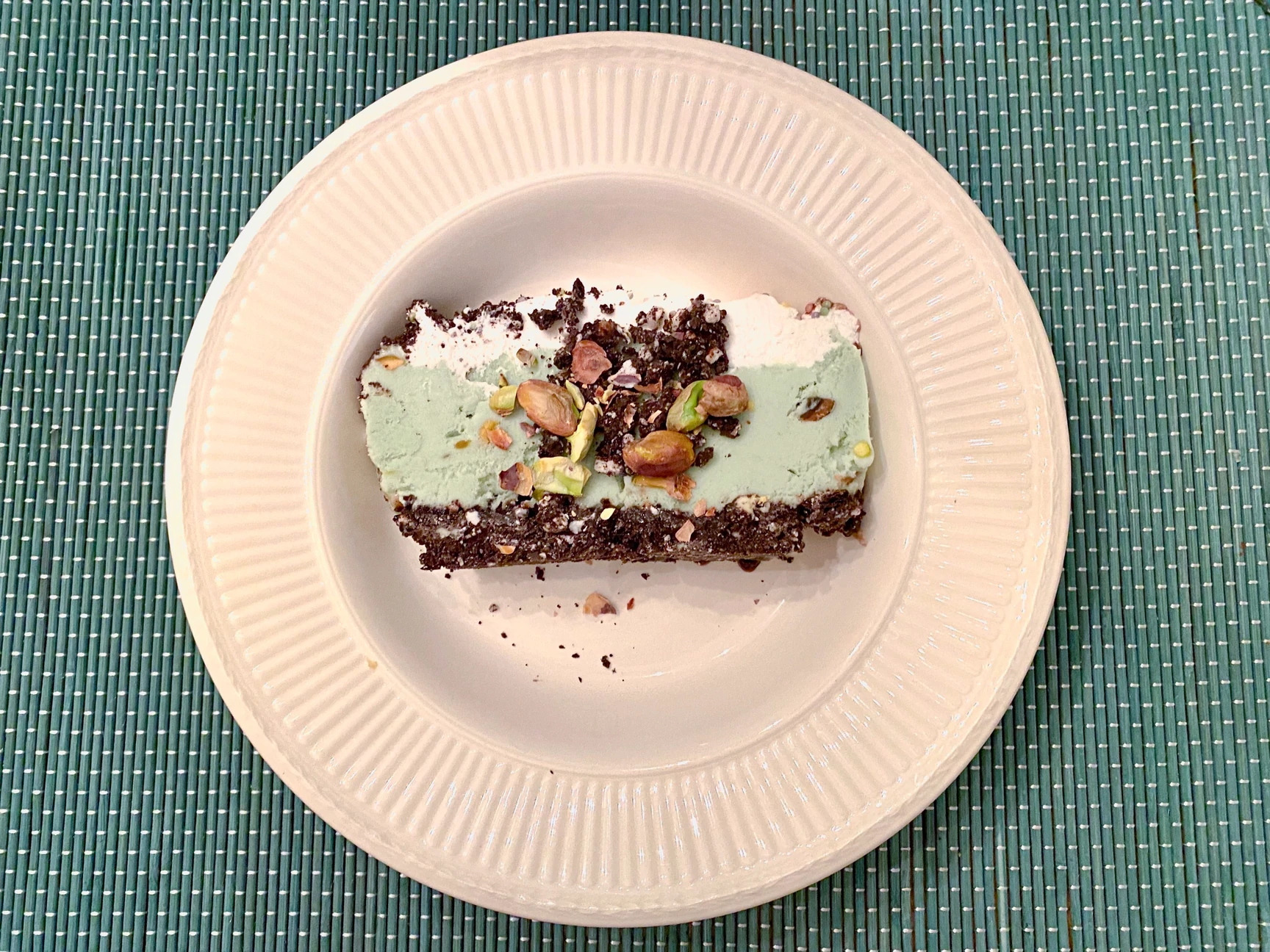 Gluten-Free Pistachio Ice Cream Cake * Bakery on Main